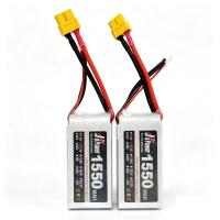 China 3S 11.1V 1550mAh 45C High Discharge Lipo Battery Lithium Battery for RC Quadcopter Airplane Boat for sale