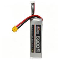 China 6S 22.2V 5300mAh 75C Lipo Battery Lithium Battery for RC Quadcopter Car Boat Airplane for sale