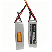 China 6S 22.2V 5300mAh 75C Lipo Battery Lithium Battery for RC Quadcopter Car Boat Airplane for sale