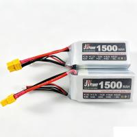 China 4S 14.8V 1500mAh 45C Lipo Battery Lithium Battery for RC Quadcopter Airplane Car Boat for sale
