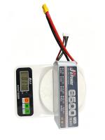 China 75C Lipo Drone Battery 6S 22.2V 6500mAh Lipo Battery For Racing Drones for sale