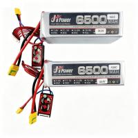 China 44.4V 6500mAh 100C with BMS for Aerial Surveying Aircraft, RC Cars, Large Fixed-wing Aircraft, Helicopters &high-speed RC Boats. for sale