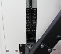 China Korean Design Commercial Seated Leg Press Gym Equipment with 80kg Weight Stack and Time Counter for sale