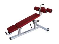 China Life Fitness Adjustable Abdominal Crunch Bench with Pneumatic Cylinder Boost 3 Position for sale