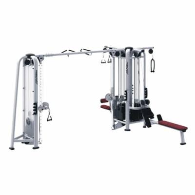China Commercial Multi Station Gym Equipment 5 Station Customizable Frame Color LJ-5905B for sale