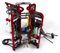 China Commercial Synergy 360 Multi Functional Fitness Machine with 3.5mm Frame for Group Training for sale