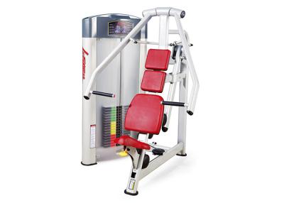 China LJFITNESS Seated Chest Press Machine 3.5mm Steel Frame Home Gym Strength Equipment for sale