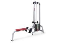 China LJFITNESS Seated Low Pulley Row Machine 90mm Pulley Oval Tube Home Gym Strength Equipment for sale