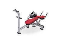 China Commercial Ab Crunch Bench Gym Rack 3.5mm Steel Frame Adjustable Angle for sale