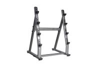 China Commercial Gym Barbell Rack and Bench 4 Pairs Power Rack Custom Color Options for sale