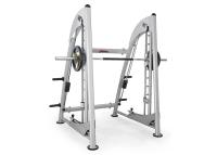 China LJFITNESS Smith Machine Compressive Power Rack 3.5mm Steel Frame Commercial Gym Equipment for sale