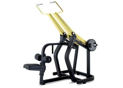 China Commercial Hammer Strength Plate Loaded Pulldown Machine 300kg Capacity Color Custom for sale