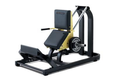 China Square Tube Hammer Strength Calf Raise Machine Seated Type With Steel Frame for sale