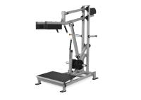 China Steel Frame Commercial Hammer Strength Squat Machine 300kg Capacity Plate Loaded Gym Equipment for sale