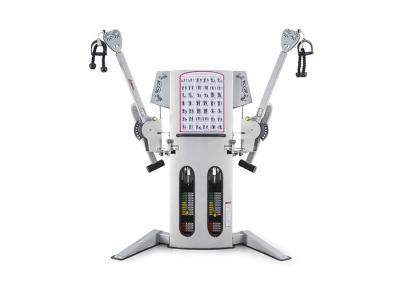China Commercial Multi Station Dual Cable Cross Machine Free Motion Gym Fitness Equipment LJ-5908 for sale