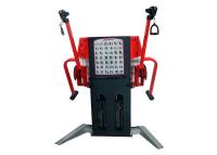 China Commercial Multi Station Dual Cable Cross Machine Free Motion Gym Fitness Equipment LJ-5908 for sale