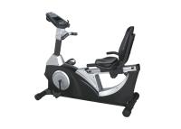 China Commercial Recumbent Magnetic Exercise Bike 220V with Heart Rate Monitor for Gym for sale