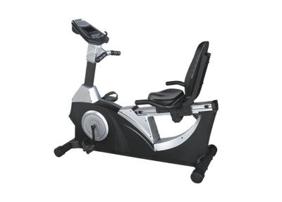 China Commercial Recumbent Magnetic Exercise Bike 220V with Heart Rate Monitor for Gym for sale