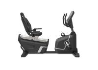 China Commercial Recumbent Magnetic Exercise Bike 220V with Backrest for Cardio Fitness for sale