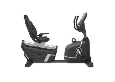 China Commercial Recumbent Magnetic Exercise Bike 220V with Backrest for Cardio Fitness for sale