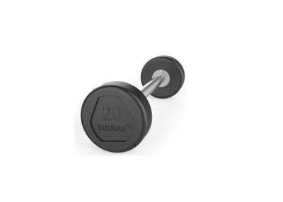 China Durable Black Weight Lifting Barbell 5-50KG Straight and Curl Bar for Gym Use for sale