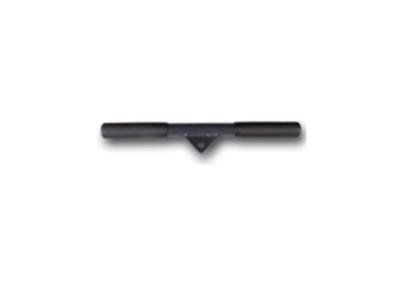 China Gym Club Use Straight Lat Bar 530x65mm Black Fitness Accessory for Strength Training for sale