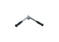 China Triceps Press Down V Bar 490mm Gym Cable Attachment for Home and Commercial Use for sale