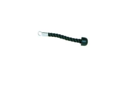 China Black Nylon Triceps Pulldown Ropes 50mm for Commercial Gym Cable Workout for sale