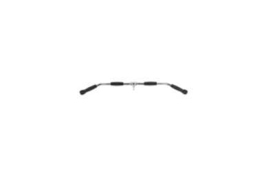 China Revolving Curl Bar with Rubber Handgrips 920mm Gym Accessory for Bicep Workouts for sale