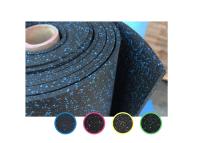China Shock Absorbing Rubber Gym Flooring 10m x 1m x 4mm 6mm 8mm 10mm for sale