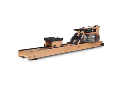 China Commercial Wooden Water Rower Rowing Machine with LED Display for Gym Use for sale