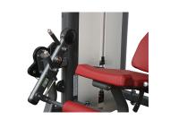 China Q235 Steel Multi Function Prone Leg Curl and Seated Leg Extension Machine 80kg Weight Stack for sale