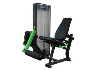 China Seated Leg Extension Machine Hydraulic Strength Training Equipment 90mm Pulley Custom Colors for sale