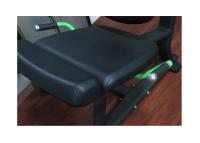 China Seated Leg Extension Machine Hydraulic Strength Training Equipment 90mm Pulley Custom Colors for sale