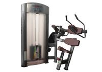 China Commercial Seated Abdominal Crunch Machine 80kg Weight Stack Gym Equipment for sale