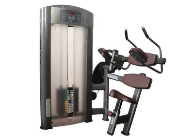 China Commercial Seated Abdominal Crunch Machine 80kg Weight Stack Gym Equipment for sale