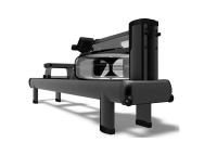 China Commercial Grade Aluminum Water Rowing Machine with LED Display for Gym Use for sale