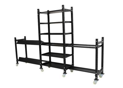 China 100x50mm Tube Gym Rack and Bench for Medicine Ball Dumbbell Kettlebell Plate Storage for sale