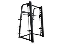 China Commercial Smith Machine 213kg Squat Power Rack 124x221x237cm Q235 Steel for sale