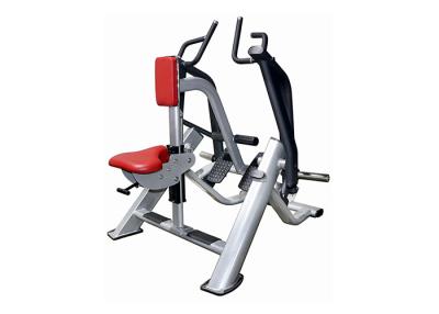 China Commercial Life Fitness Seated Rowing Machine 300kg Capacity Black Tube for sale