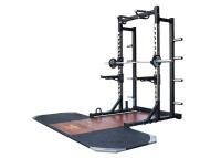 China Commercial Multi Functional Squat Rack with Weightlifting Platform 1000 lbs Capacity for sale