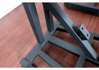 China Steel Frame Commercial Hammer Strength Squat Machine 300kg Capacity Plate Loaded Gym Equipment for sale