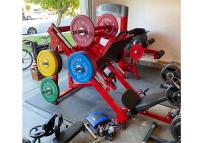 China Hammer Strength Plate Loaded 45 Degree Linear Leg Press Machine 300kg Capacity for sale
