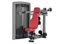 China Commercial Gym Fitness 3.5mm Shoulder Press Machine with 150kg Weight Stack for sale
