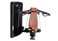 China Commercial Grade Shoulder Press Machine 80kg Weight Stack Black Steel Gym Equipment for sale