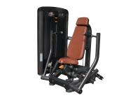 China Commercial Grade Seated Chest Press Machine 300kg Capacity 80kg Weight Stack for sale