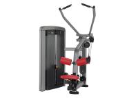 China Commercial Lat Pulldown Machine 145x142x194cm 263kg Heavy Duty Gym Equipment for sale