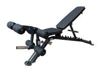 China Commercial Multi Functional Adjustable Weight Bench 3.5mm Steel Frame 40mm Cushion for sale