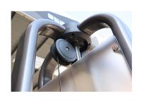 China Gray Frame Dual Adjustable Cable Crossover Gym Pulley Machine 90mm 120mm for sale