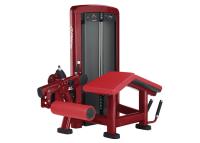 China Horizontal Leg Curl Machine Three Layers Painting Treatment 150kg Weight Stack Gym Equipment for sale